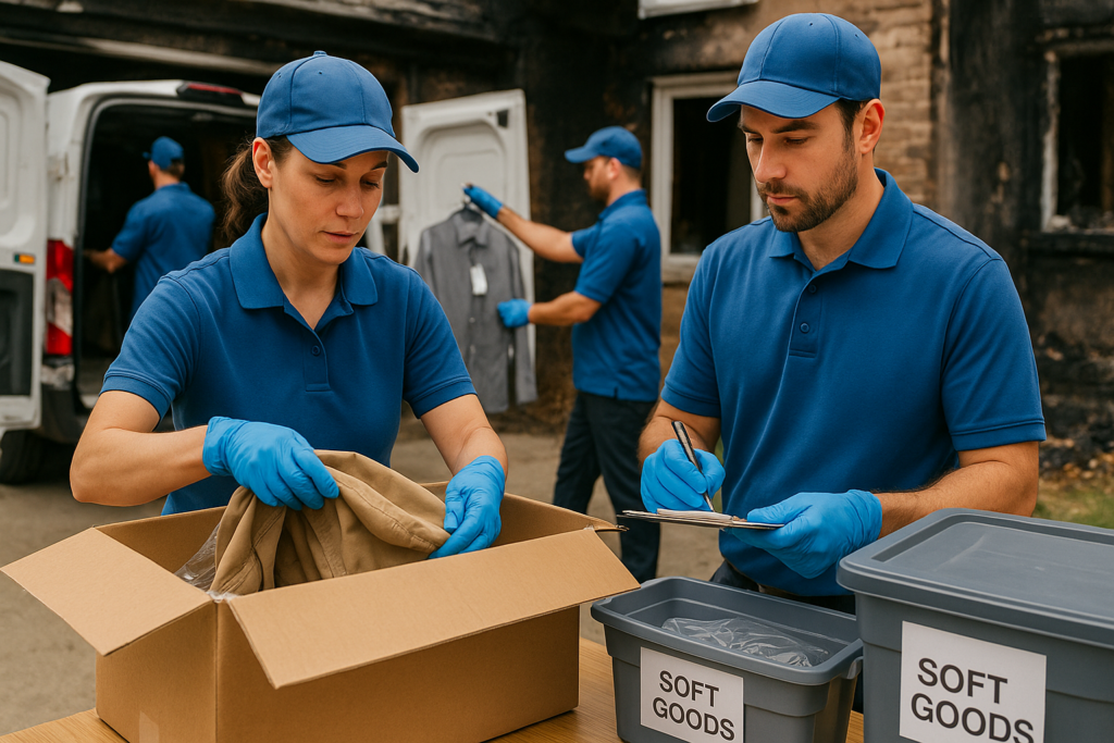 Efficient Textile Pack-Out Strategies | Renewal Claim Solutions